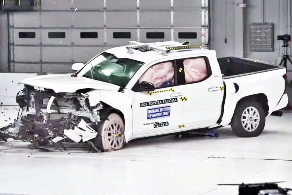 Toyota Tacoma Gets Poor Rating for Rear Seat Safety in New Crash Test