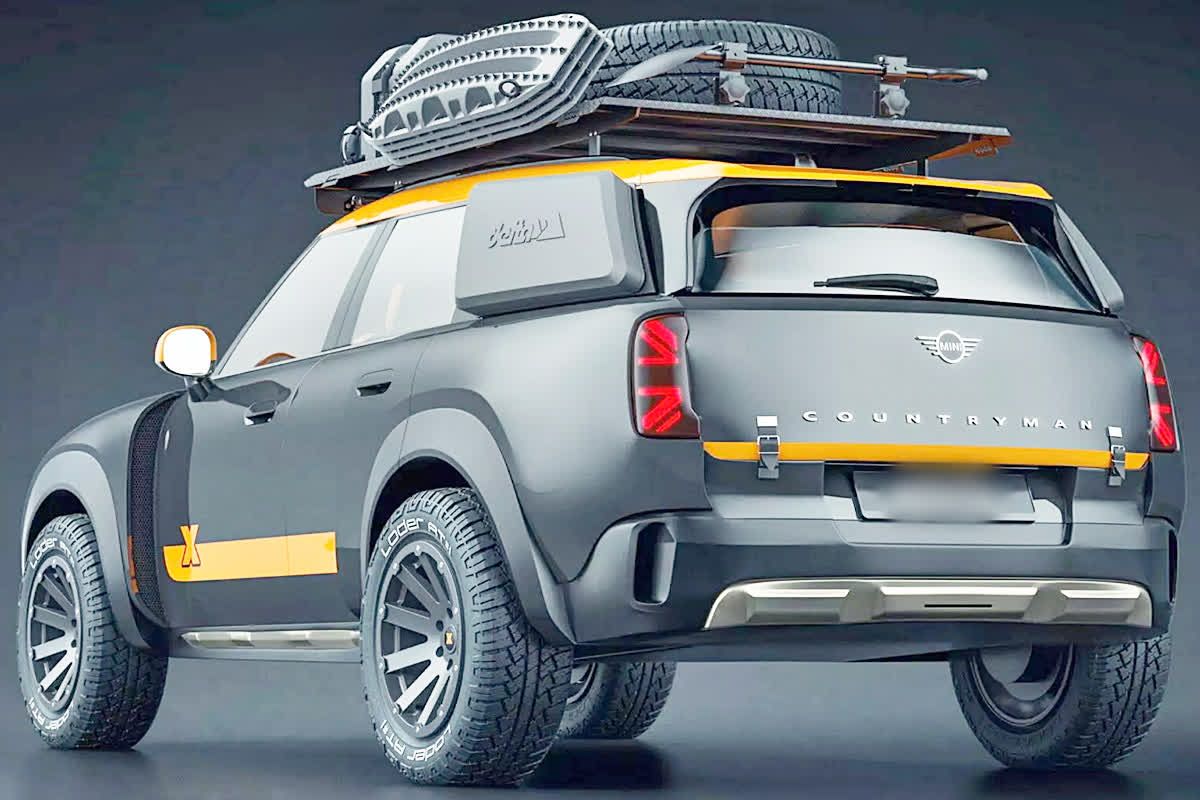 This Mini Countryman Looks Ready to Take on the Apocalypse