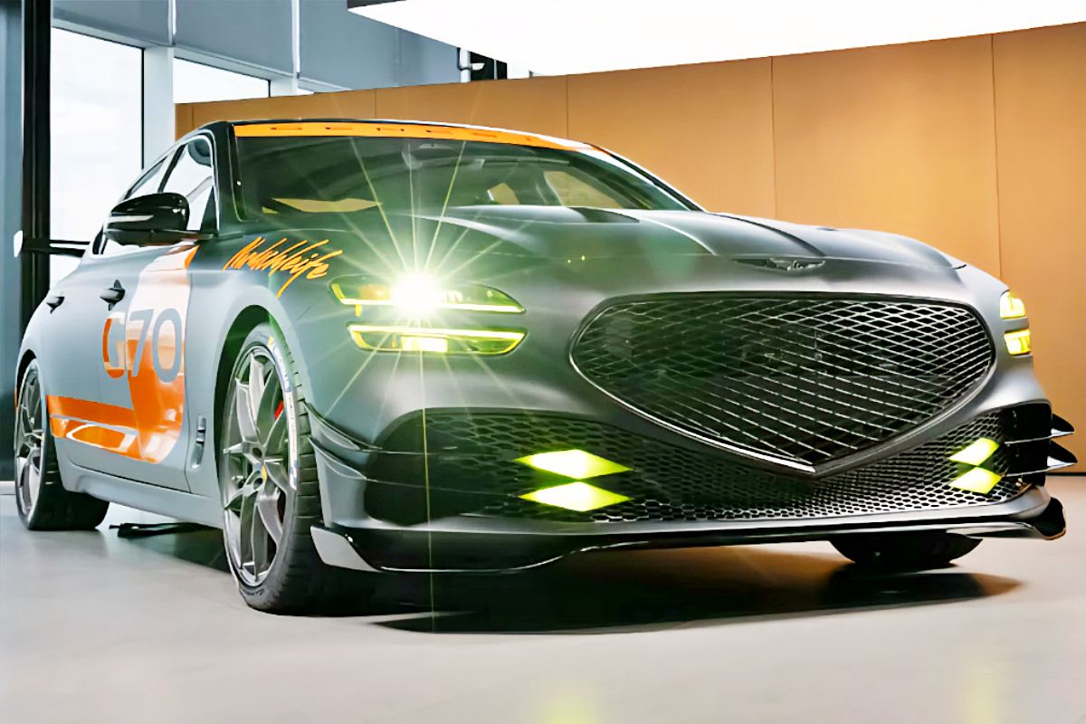 Genesis Rolls Out Race-Ready G70 Concept in Canada