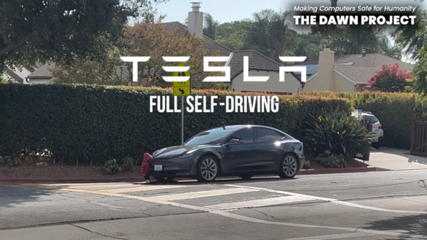 Tesla’s Self-Driving Tech Hits a 'Child' in Safety Test—8 Times