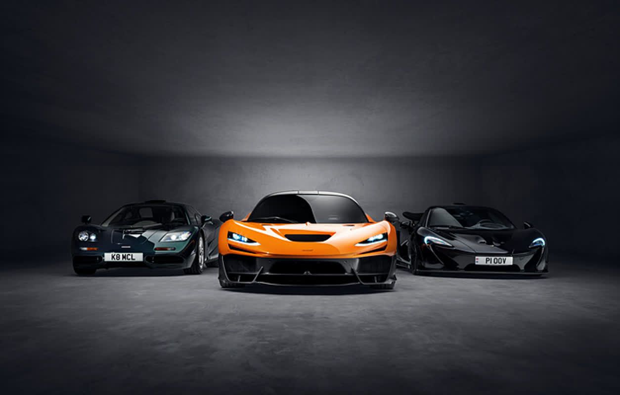McLaren’s New 1,275-HP Hypercar W1 Stuns at Goodwood