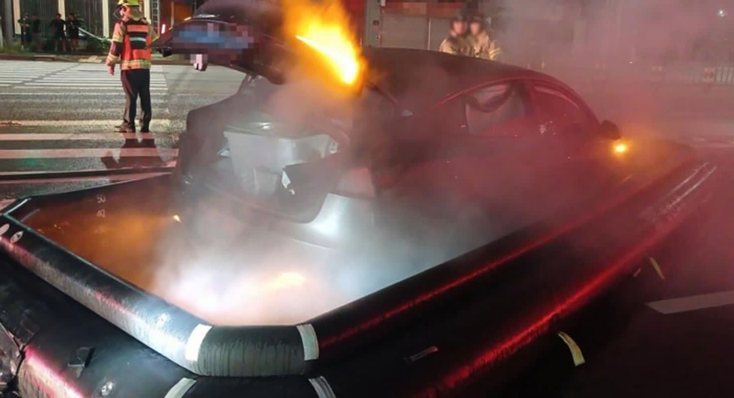 Tesla Model 3 Crash Shows Just How Nasty EV Fires Can Get