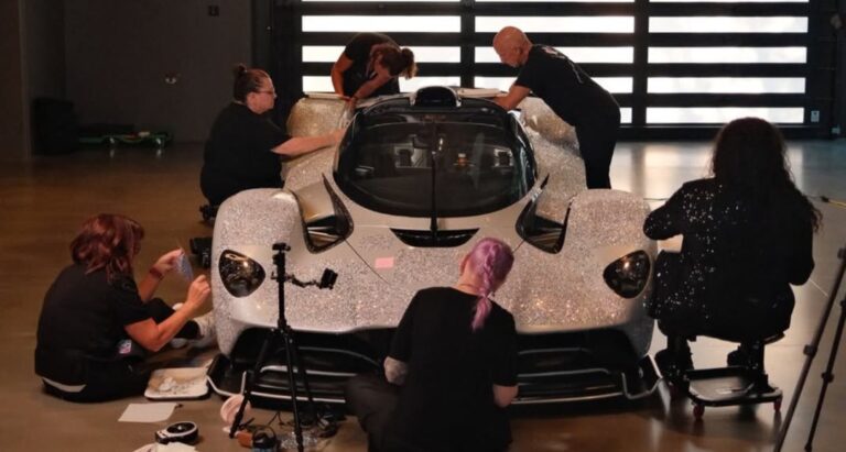 Because 1,139 HP Wasn’t Enough: Meet the Crystal-Covered Aston Martin