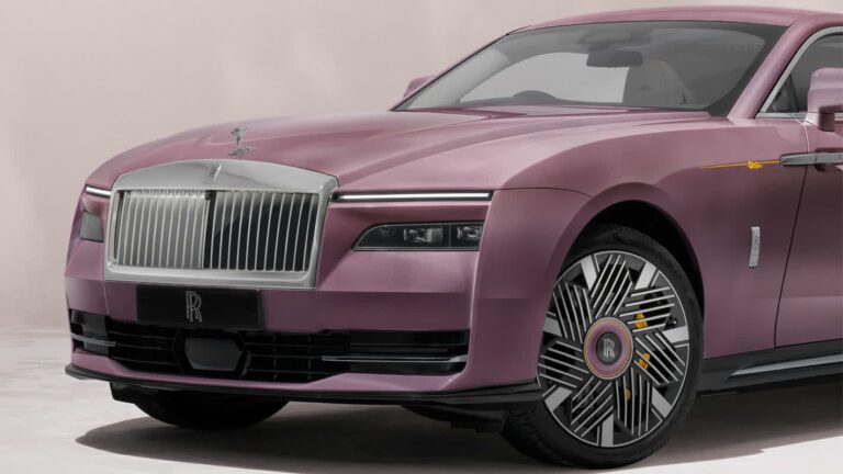 This Rolls-Royce Spectre Makes Tesla Look Basic With Its Cherry Blossom ...