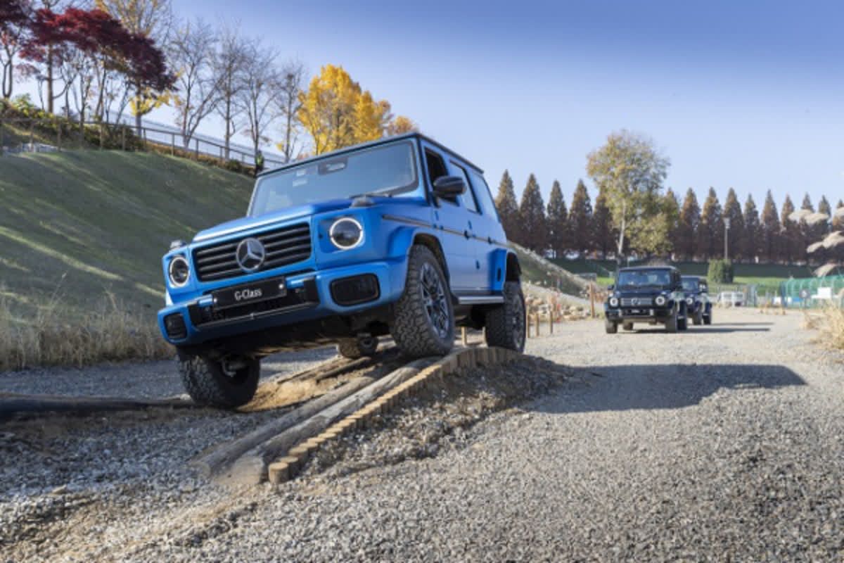 Mercedes’ Wild G-Wagen EV Spins Like a Mario Kart Power-Up