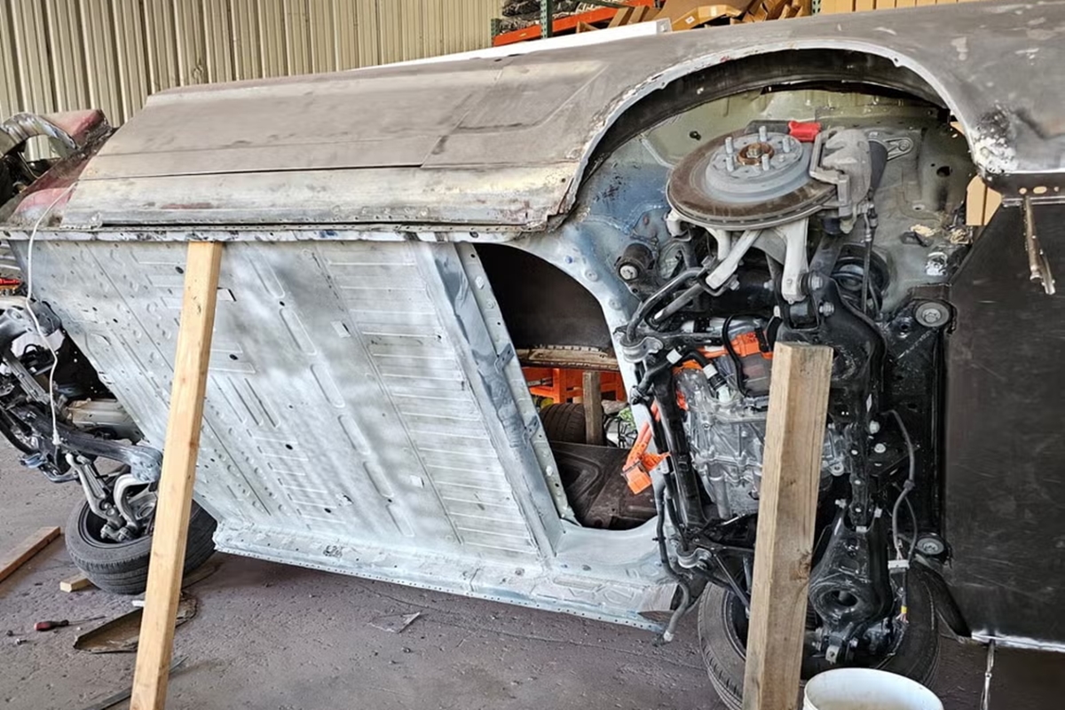 Tesla Tech Meets 1966 Mustang Muscle in a Restomod That’s Blowing Up ...