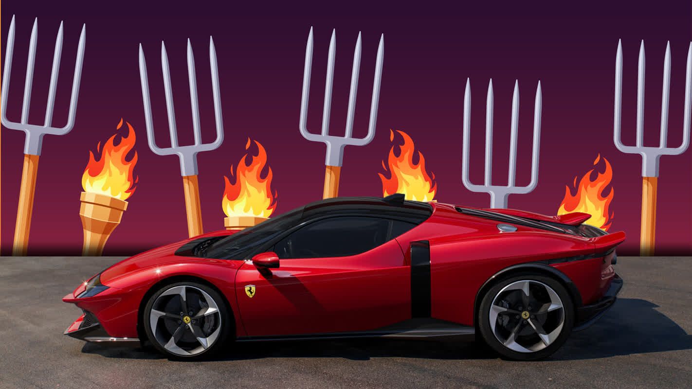 The Ugliest Ferrari Ever Made? It's a Total Disgrace to the Name ...