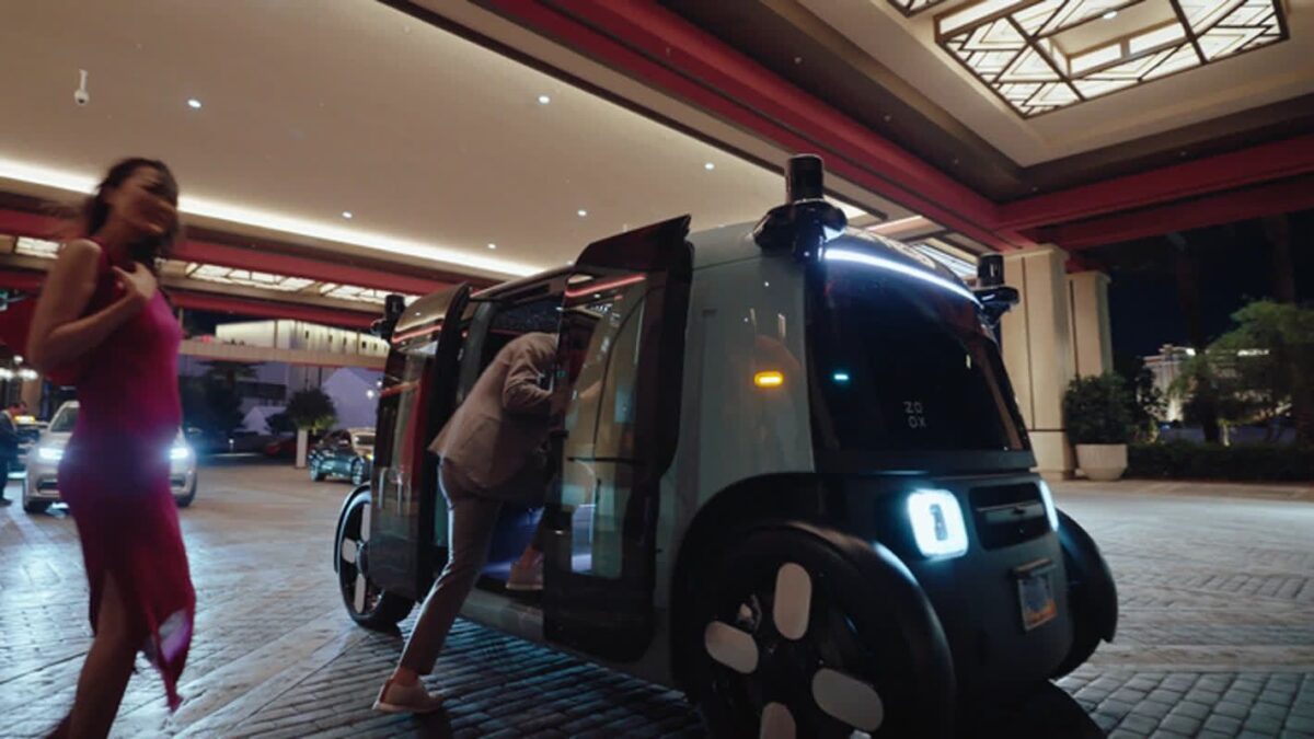 No Steering Wheel, No Driver: Amazon’s Zoox Robo-Taxis Debut in Las Vegas