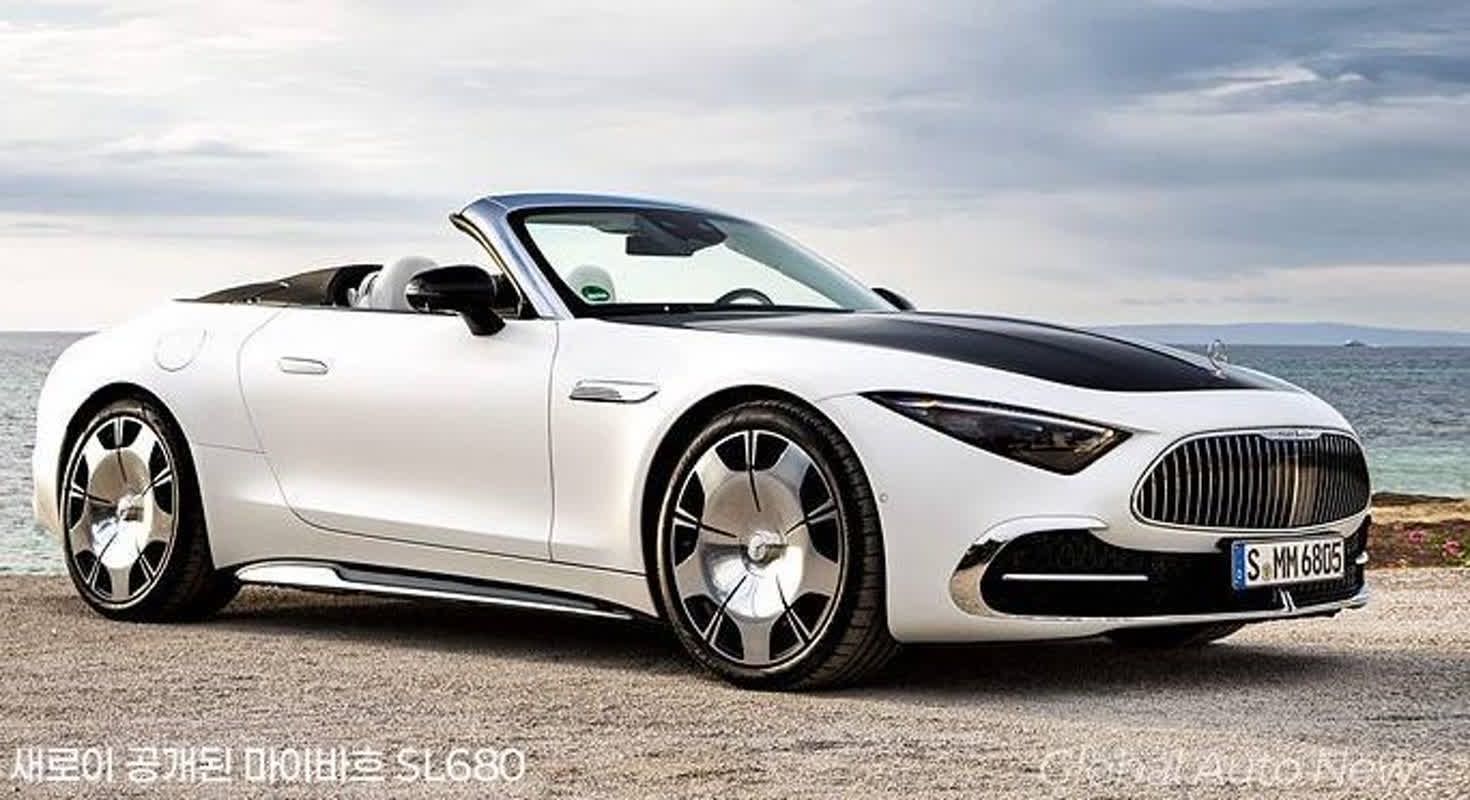 Maybach SL680 the Future of Luxury Sports Cars? Discover What Sets It ...
