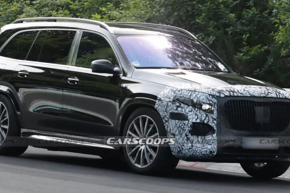 Maybach GLS 600 Facelift Spotted Before Official Reveal—And It Refuses ...