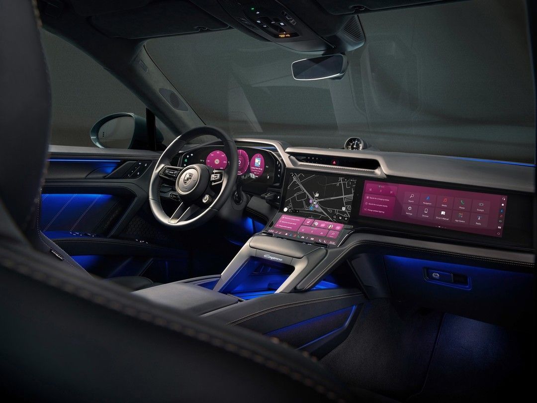 New Porsche Now has a Full Front AR! 2026 Porsche Cayenne Electric has ...