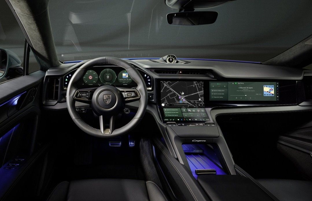 New Porsche Now has a Full Front AR! 2026 Porsche Cayenne Electric has ...