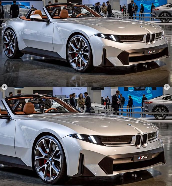BMW’s Next Z4 Just Went Electric—And These Photos Are Almost Too Hot to ...