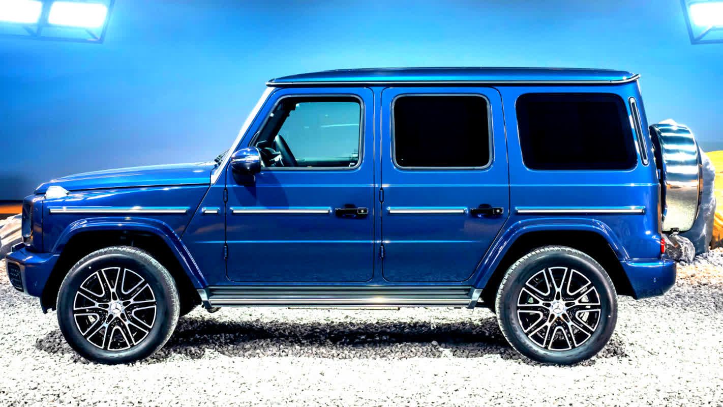 Mercedes Just Shrank the G-Class—Mini G-Wagen Is Fully Electric & Fully ...