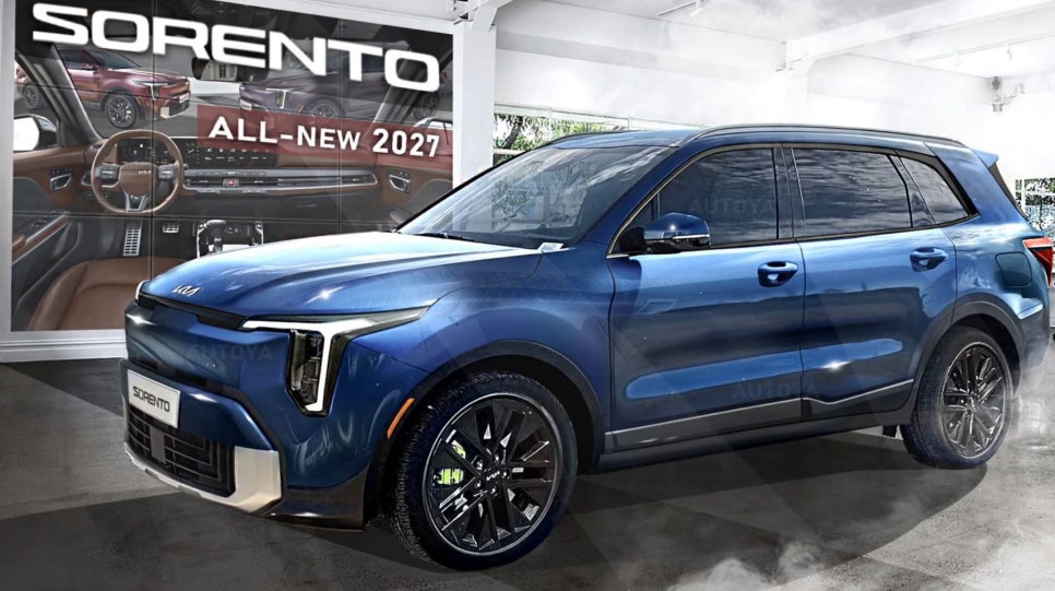 Spy Shots Reveal Kia’s Secret Weapon—The New Sorento’s Bold, Rugged ...