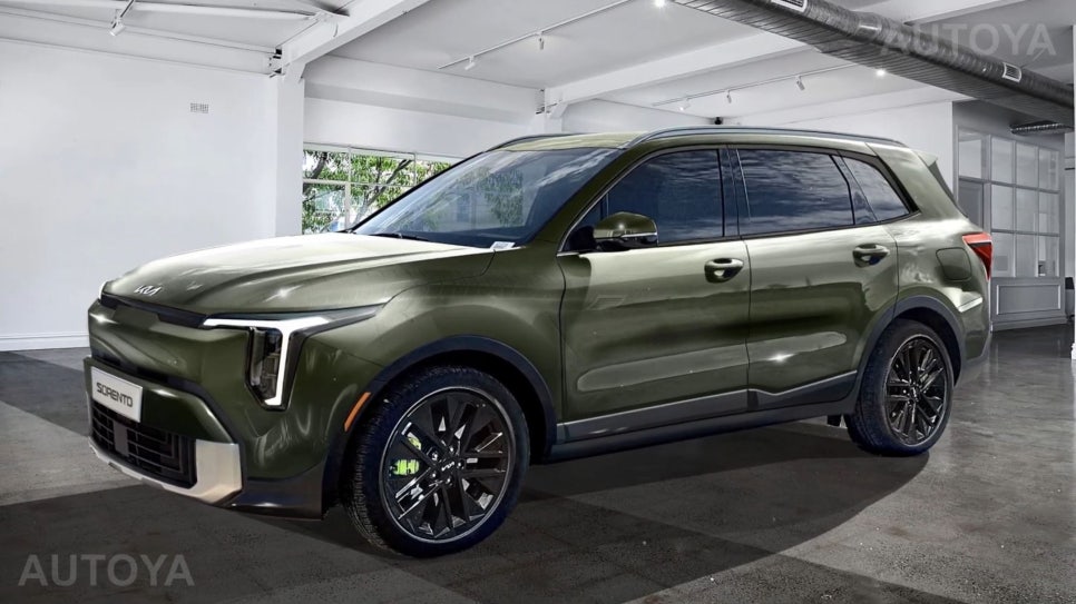 Spy Shots Reveal Kia’s Secret Weapon—The New Sorento’s Bold, Rugged ...