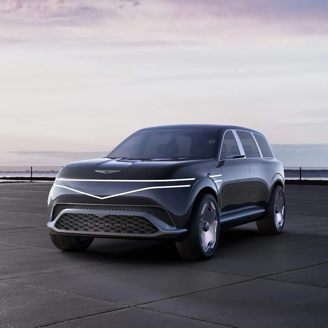 Genesis GV90's Rear Design and Key Technologies Revealed for the First ...