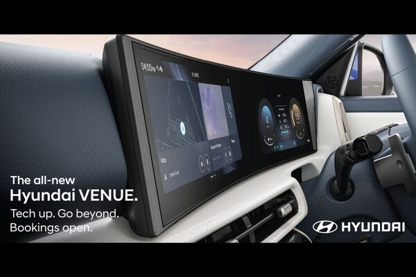 Hyundai Venue Redesign: $283 Deposit Gets Panoramic Curved Display And ...