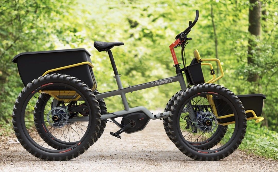 Now Germany Built A Tank For The Forest: 250 KG Payload Off-Road Cargo ...