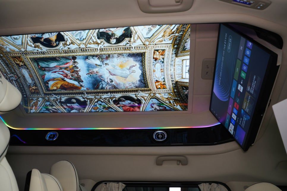 This Family Minivan Comes With A 55-Inch Theater That Stops Your Kids ...