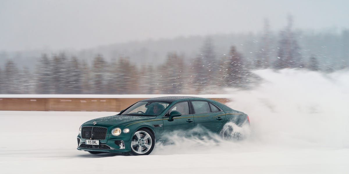 Bentley vs. Ice: The Flying Spur Speed Just Shattered a Record on ...