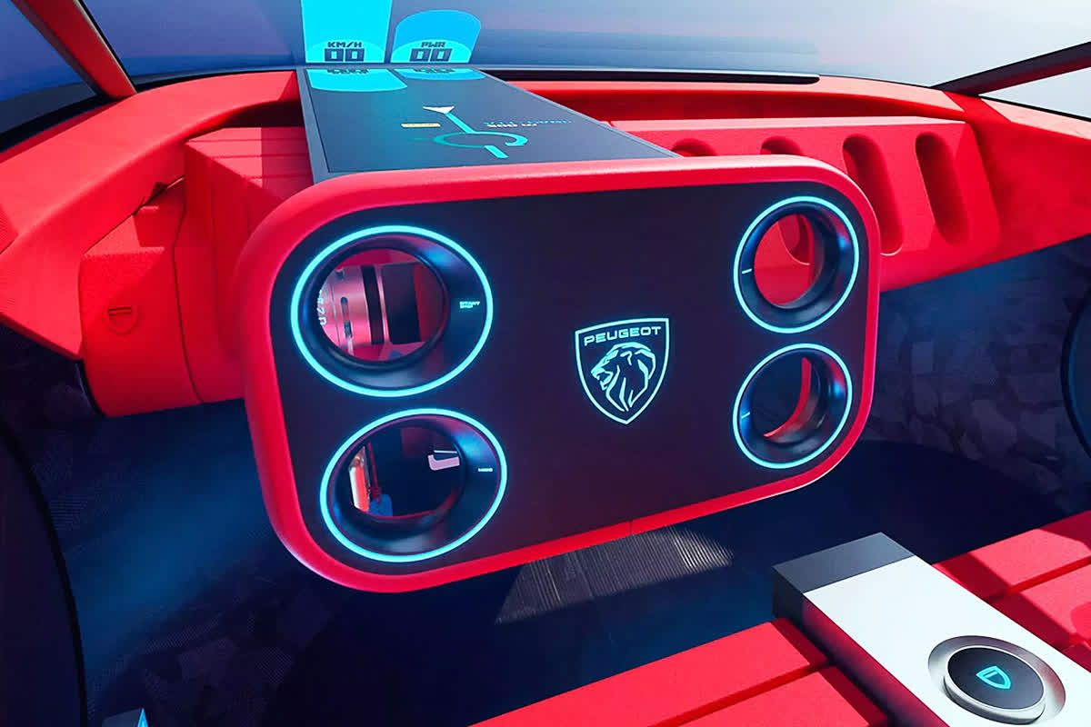 Straight Out of a Video Game? Peugeot’s “Game Controller” Steering ...