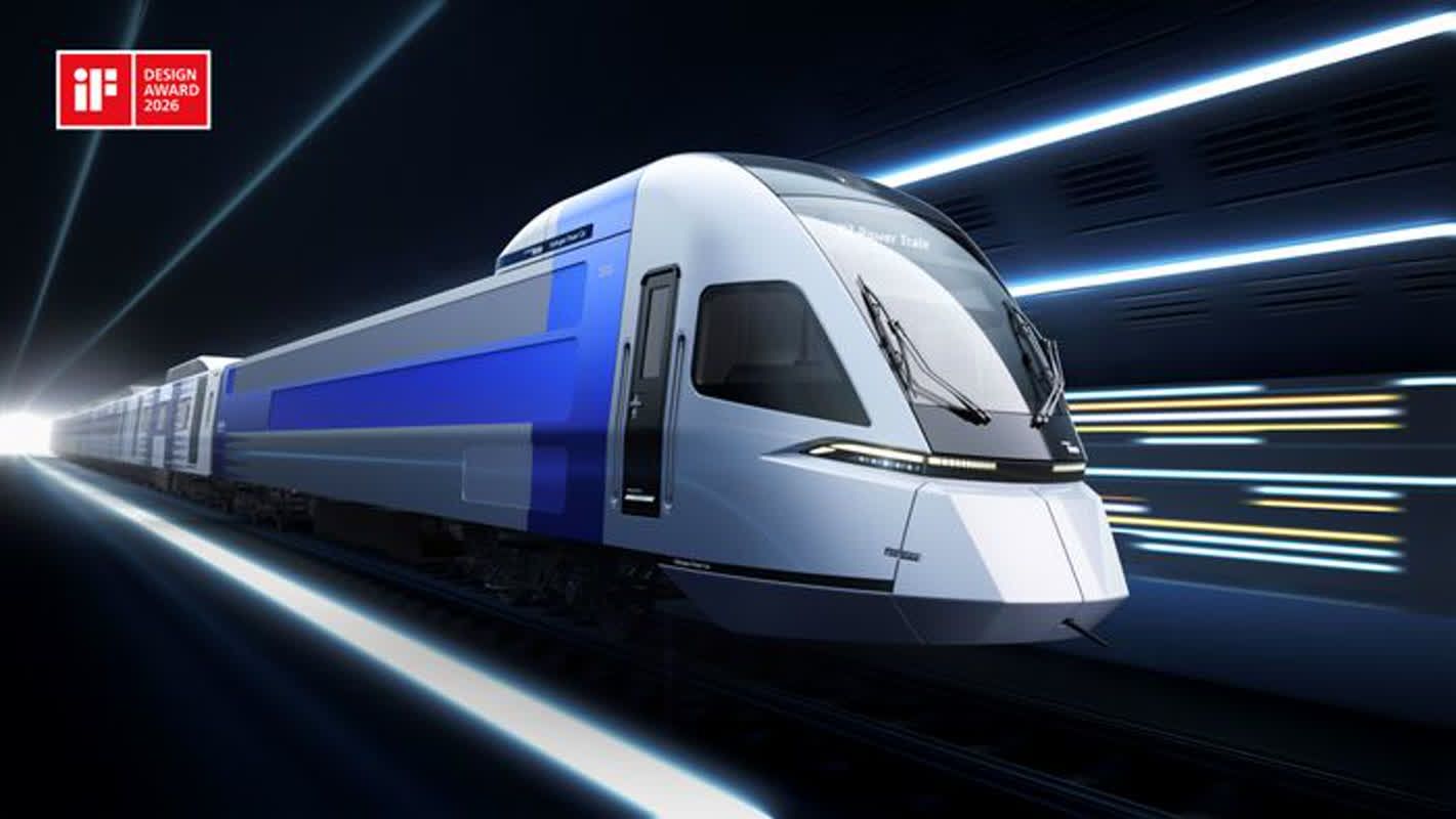 The Hydrogen Train That Looks Straight Out of 2050 Just Won Two Global ...