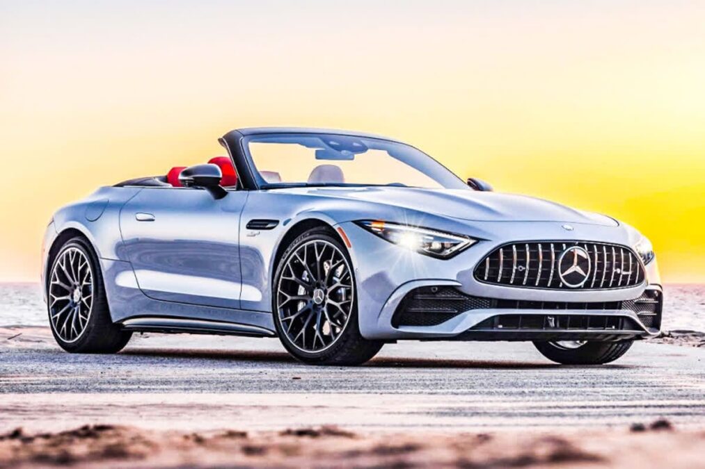 449+23 HP Upgrade: Mercedes-Benz SL43 Finally Ditches Four-Cylinder Engine