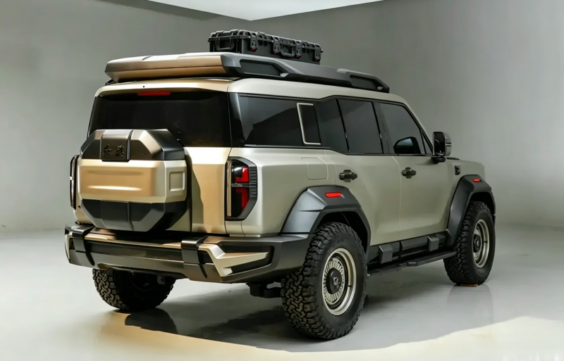 This 831-HP Off-Roader Burns Gas to Go 839 Miles on Electricity