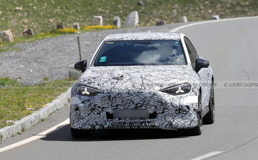 This AMG C-Class Prototype Could Give Mercedes A Real Tesla Rival